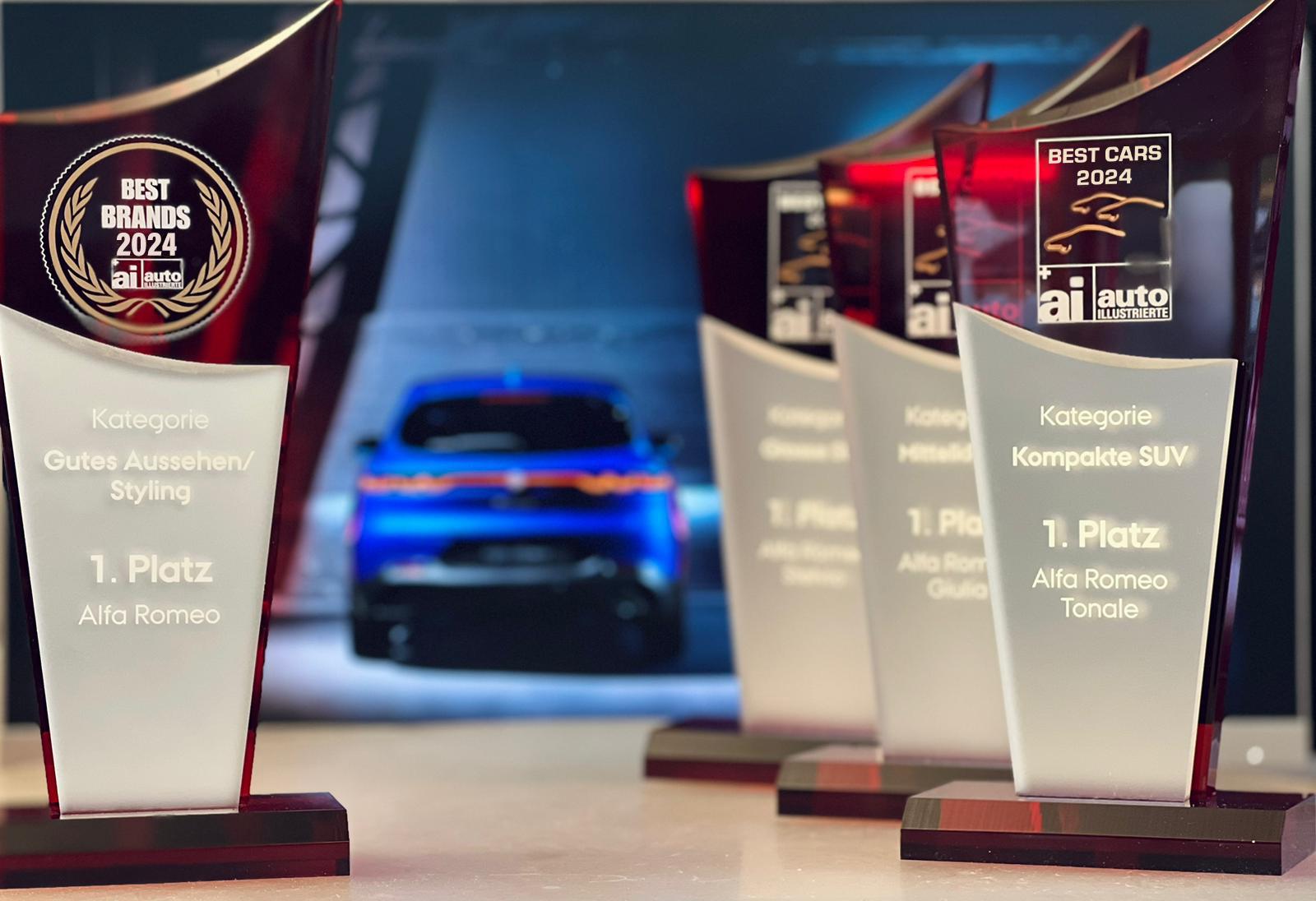 Alfa Romeo verovert Zwitserse harten tijdens 'Best Car Awards'